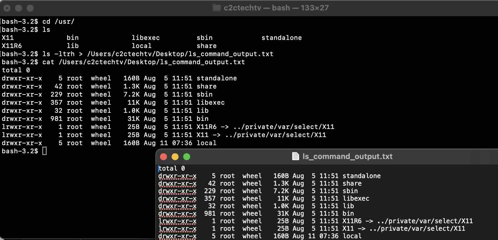 How to Echo Bash Command to a File | Code2care
