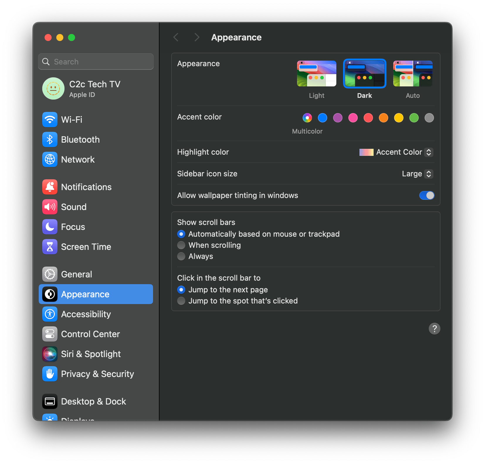 Increase or Decrease macOS Sonoma Sidebar Icon and Text Size | Code2care