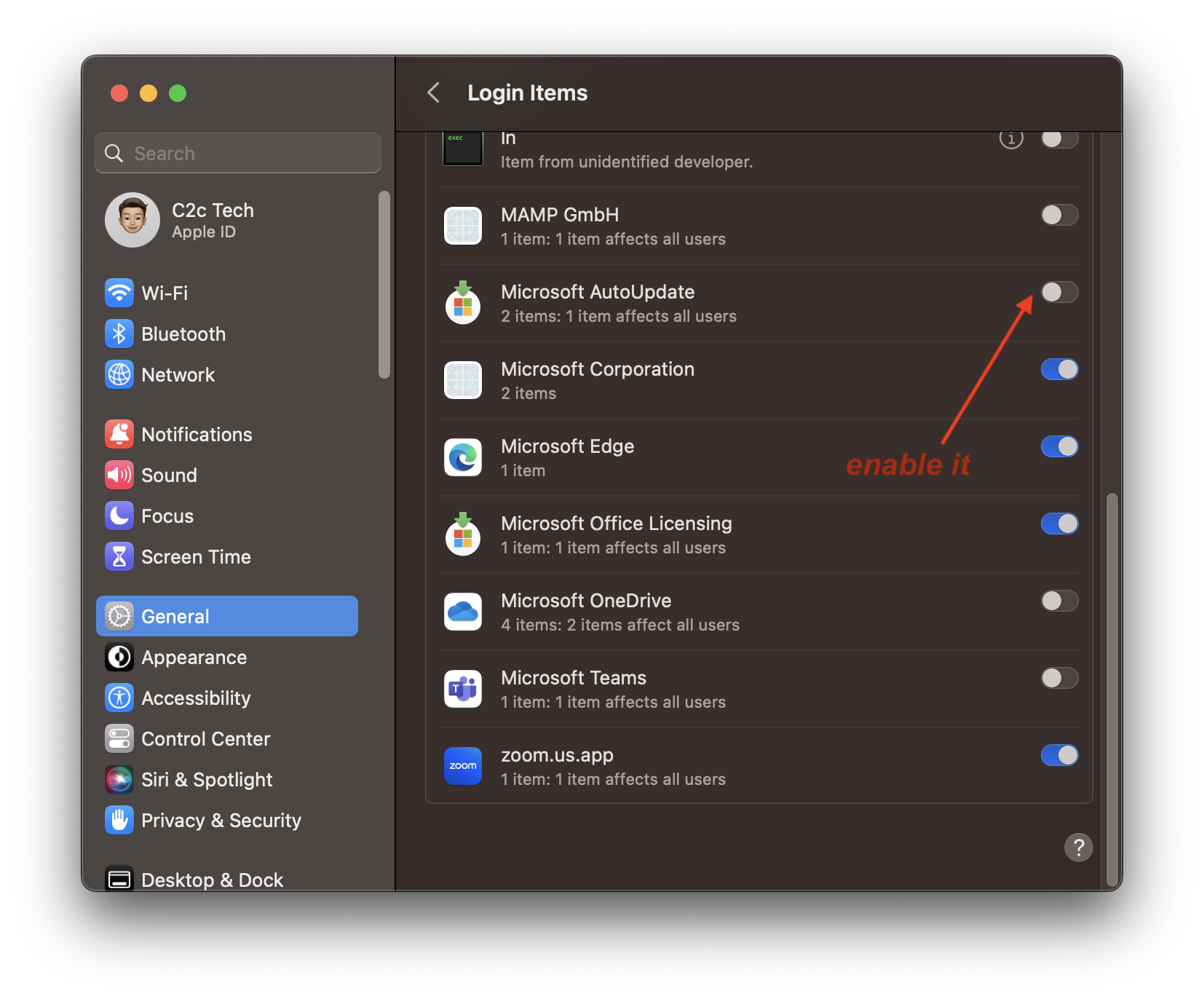 Microsoft Office Mac Ventura: System Settings must be changed before ...