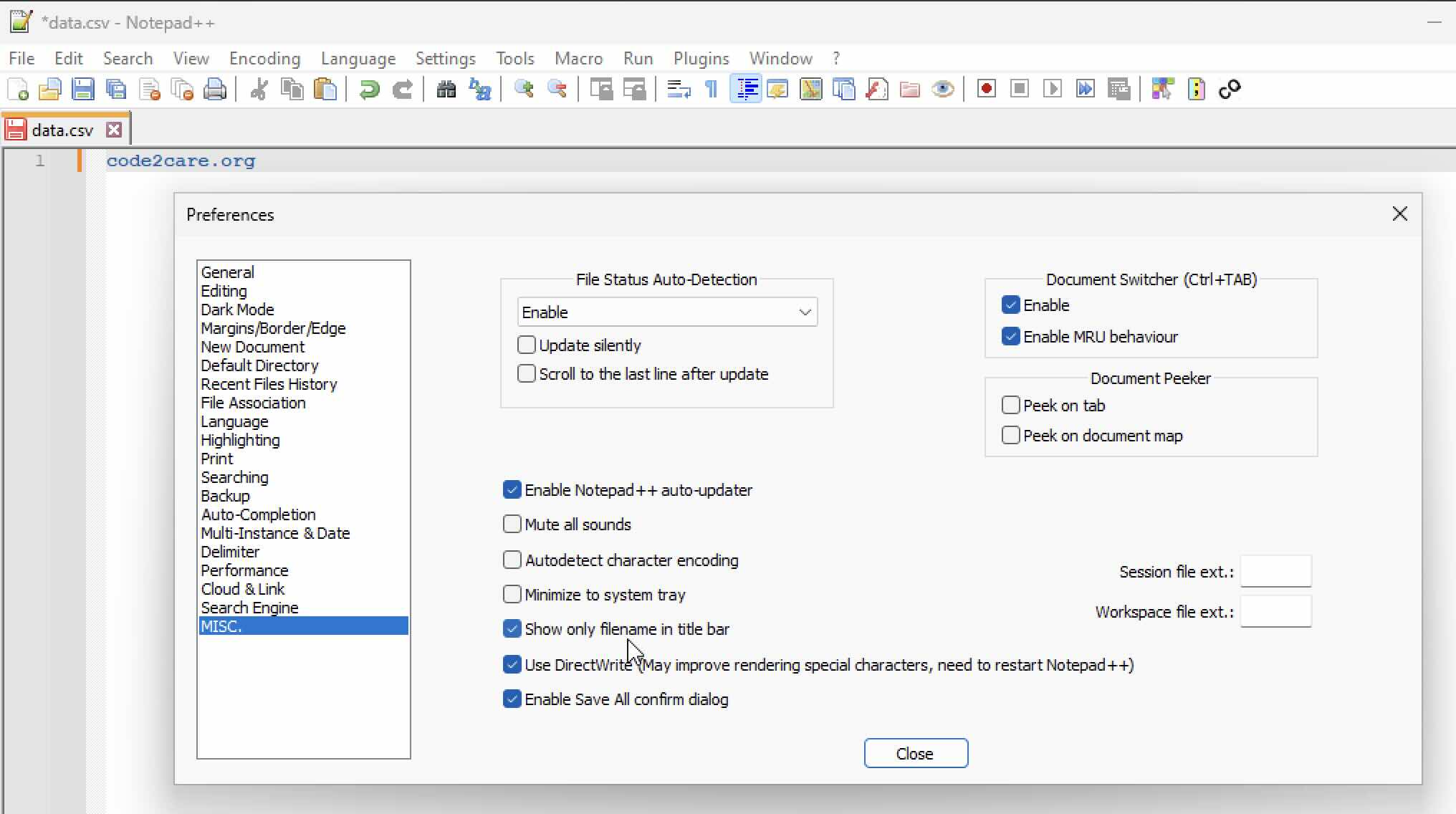 How to Only Show File name instead of Complete File Path on Notepad++ ...