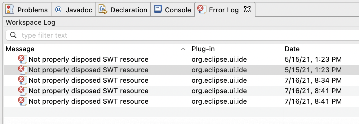 How to view the Eclipse error log | Code2care