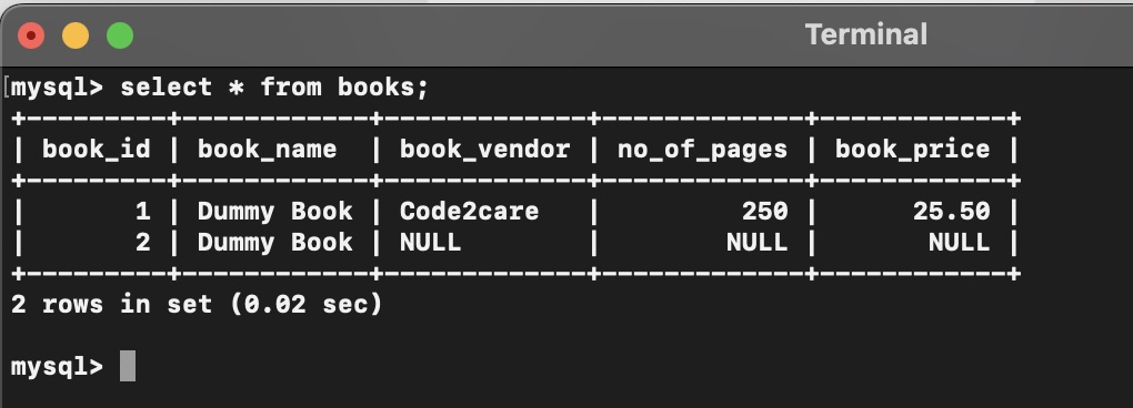 Java JDBC Transition Management using PreparedStatement Examples ...