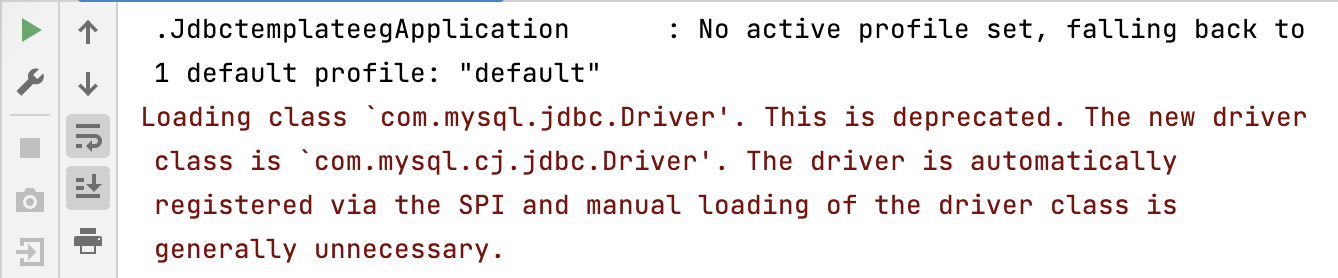 Loading class com.mysql.jdbc.Driver. This is deprecated. The new driver ...