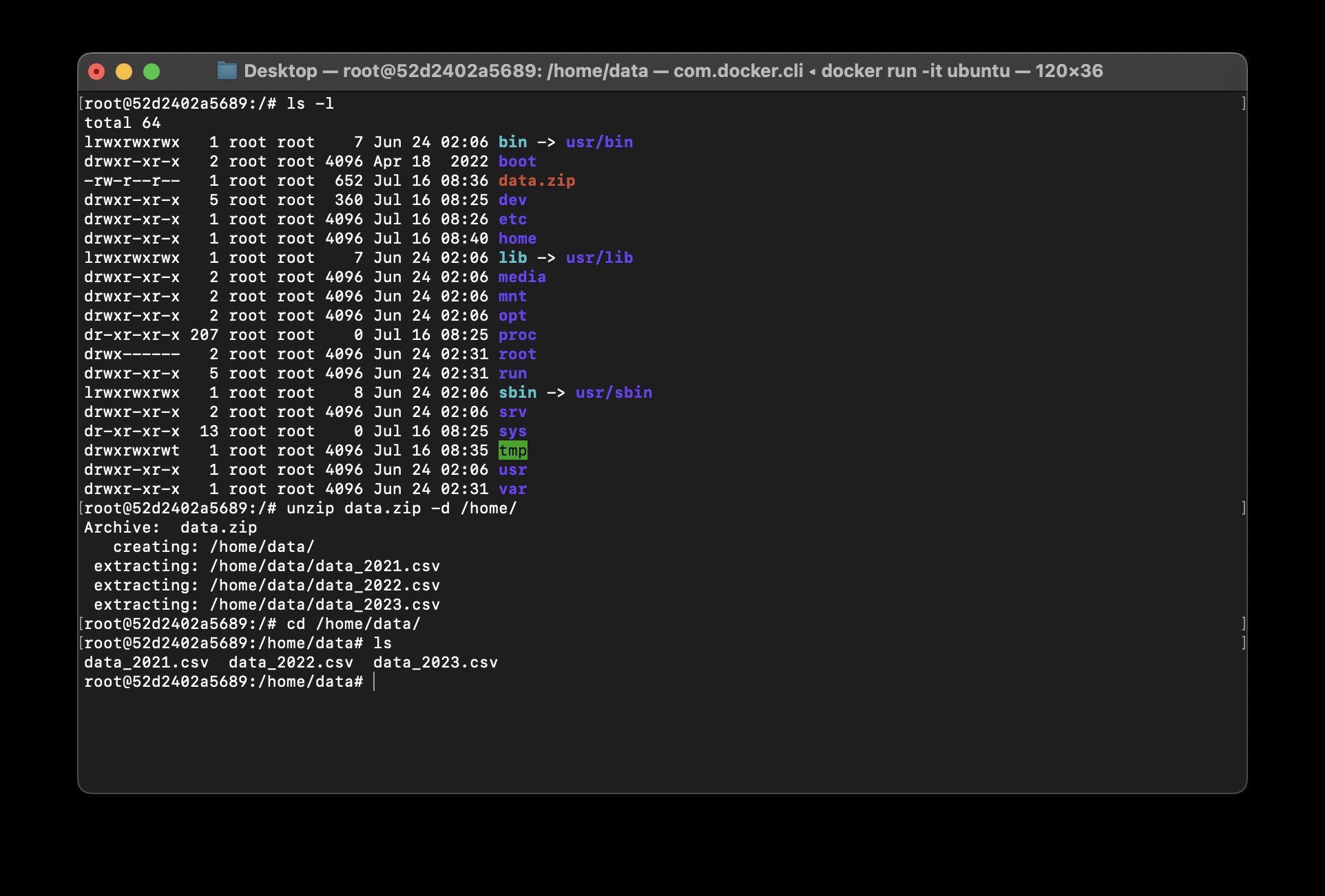 Ubuntu Linux: Unzip a zip file using Terminal | Code2care