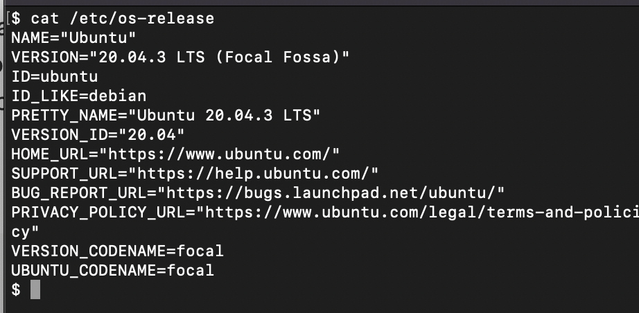 How to know current Ubuntu Linux version via terminal command | Code2care