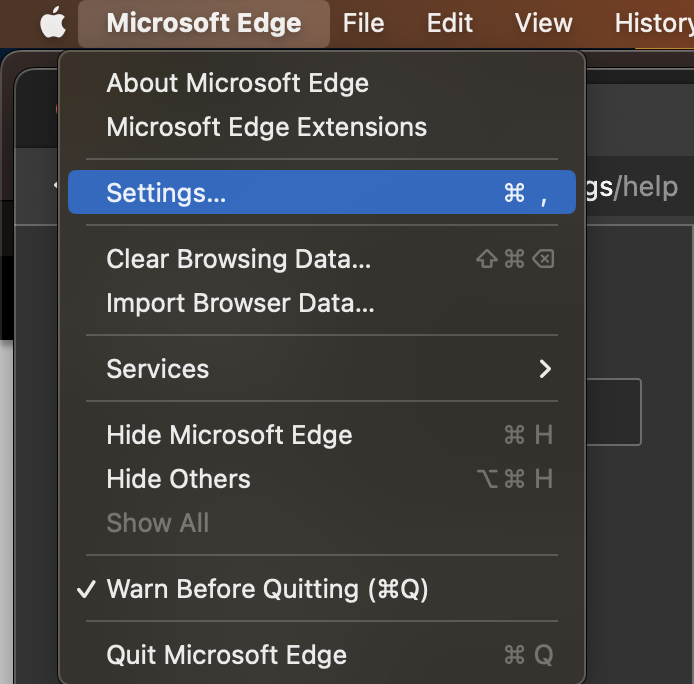 How to check of Updates on Microsoft Edge Browser on Mac (macOS ...
