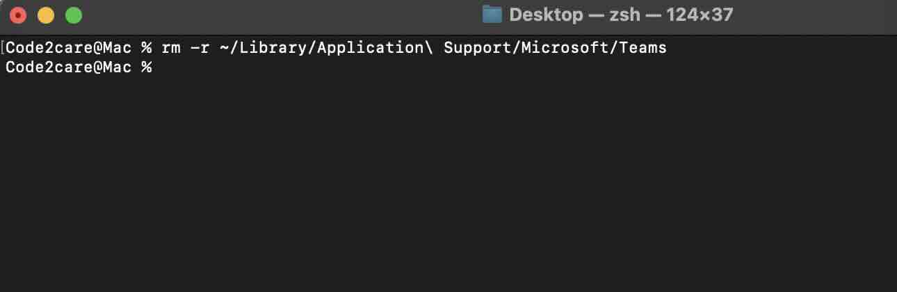How to clear Microsoft Teams Cache on Mac (macOS) | Code2care