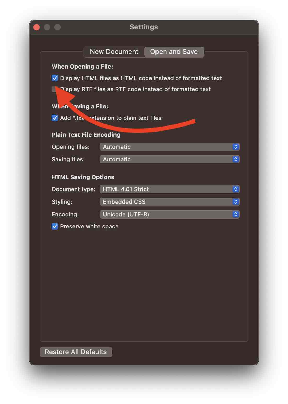 Fix: TextEdit Open Html as Plain Text Code | Code2care