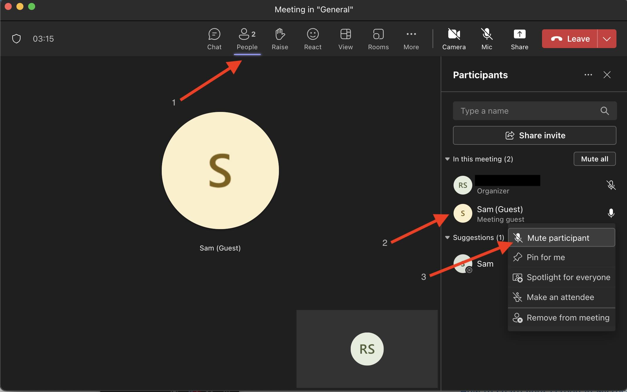 [Mac] How to Mute People in a Microsoft Teams Meeting | Code2care