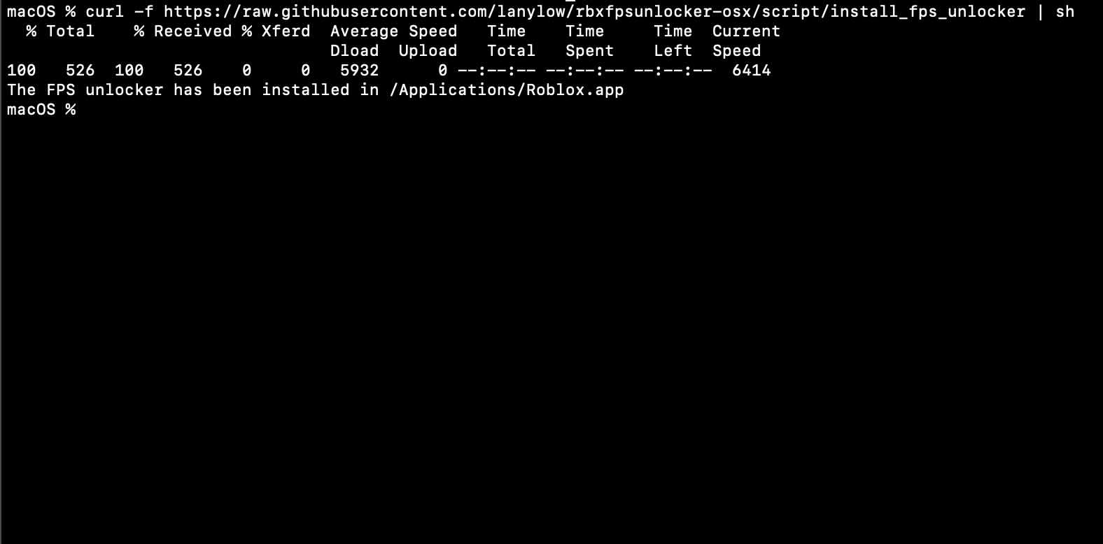 How to install fps unlocker for Roblox on Mac