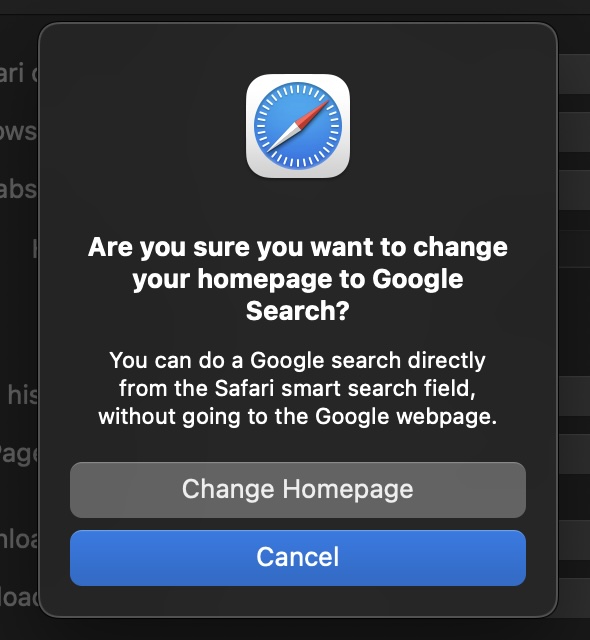 How to Make Google.com the Default Homepage on Safari on Mac | Code2care