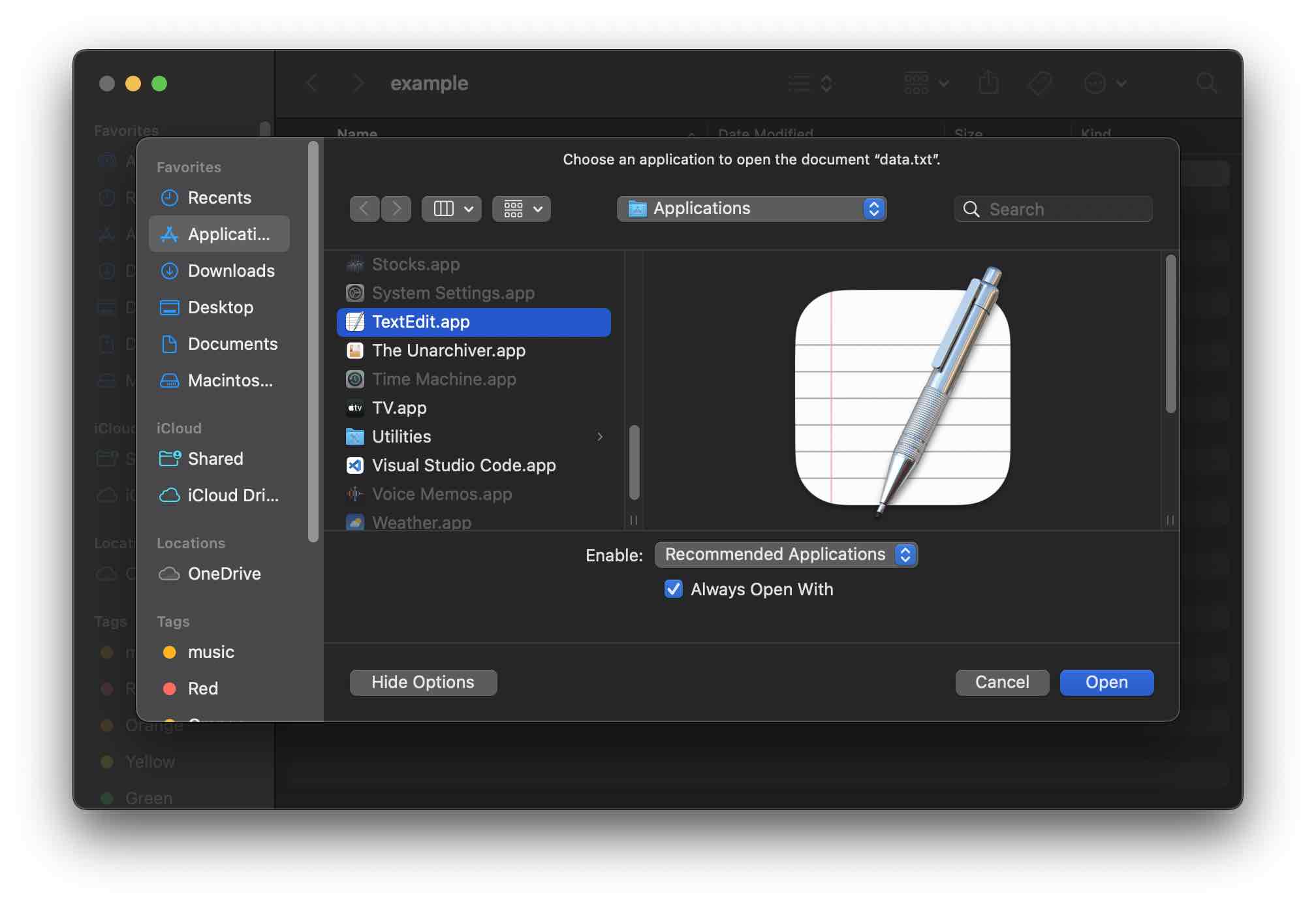 How to make TextEdit the default text Editor on Mac | Code2care