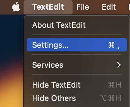 TextEdit save file with txt extension | Code2care