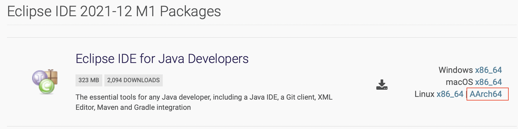 ZSH: exec format error eclipse M1/M2 Mac | Code2care
