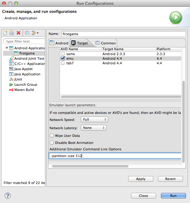 INSTALL_FAILED_INSUFFICIENT_STORAGE Error Android Emulator | Code2care
