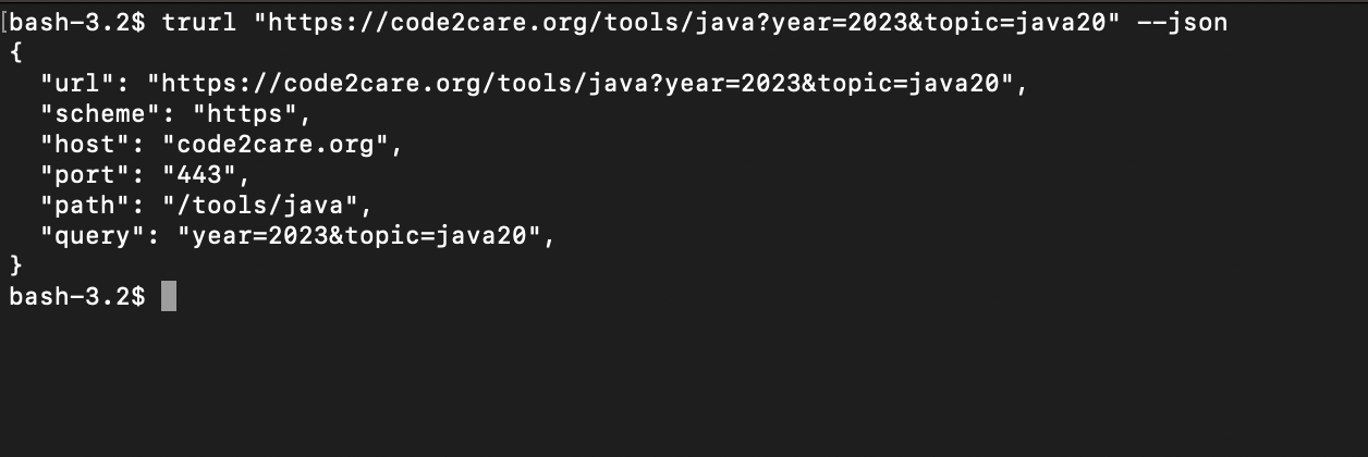 trurl: A new command-line tool for URL parsing and manipulation by cURL ...