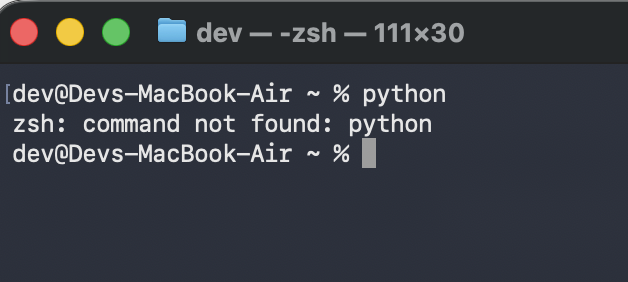 How to Use python Instead of python3 in macOS Terminal | Code2care
