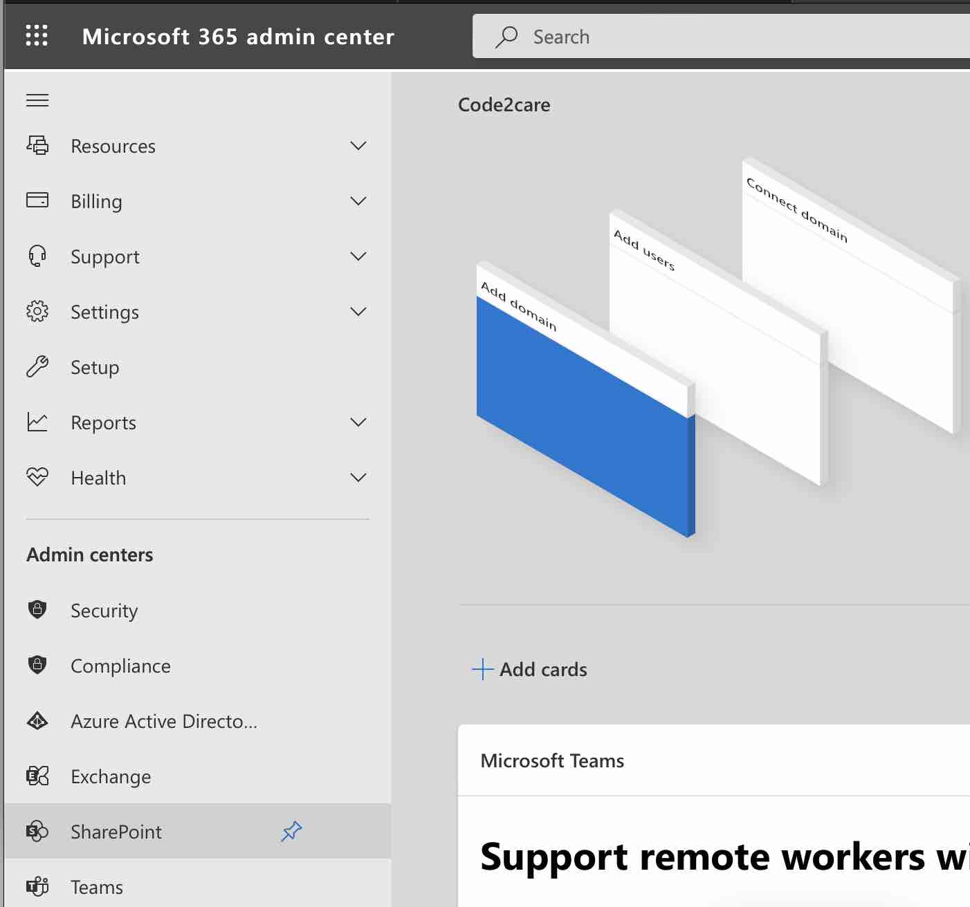 Access URL for SharePoint Tenant Admin Center (Online Office 365 ...