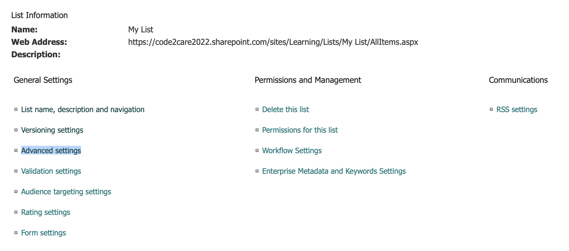 Change SharePoint Online List Experience to New Experience from Classic ...