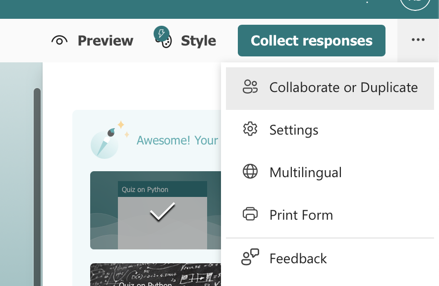 How to Create Awesome Quizzes using Windows 365 Forms | Code2care