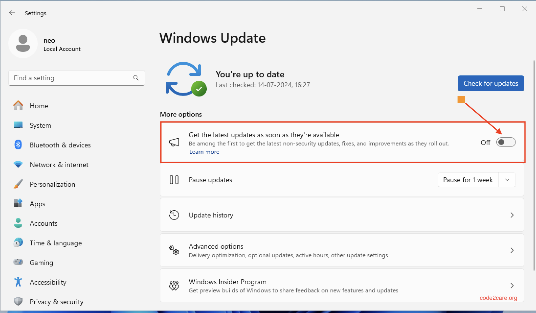 How to Auto Update your PC/Laptop running Windows 11 Operating System ...
